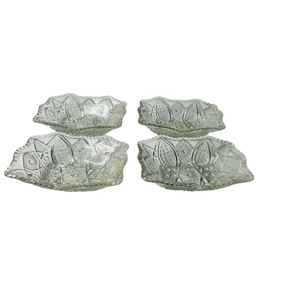 Indiana Glass | Dining | Vintage Indiana Pressed Glass Daisy Fruit ...